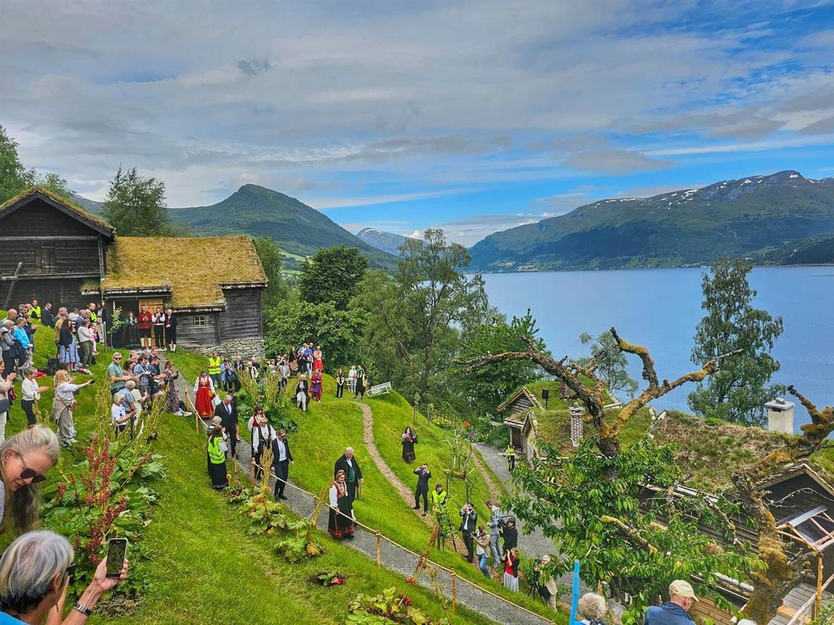 Dronninga nyopna kunstnarheimen Astruptunet laurdag 22. juni 2024 - Sunnfjord kommune